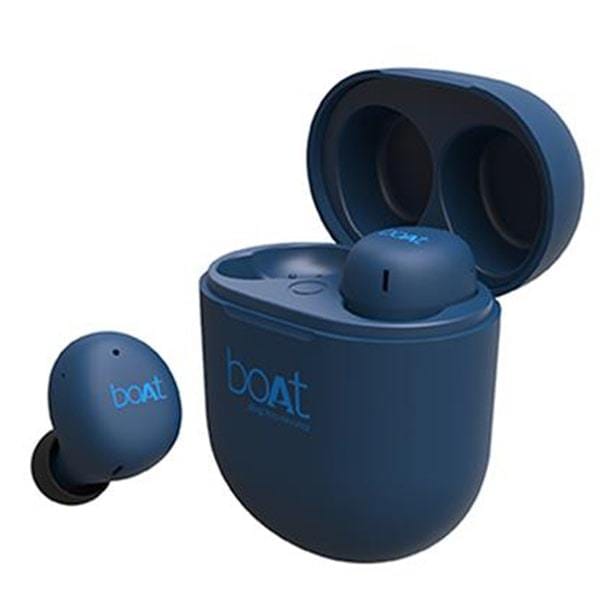 Buy Boat Airdopes 383 Earbuds Dark Blue on EMI